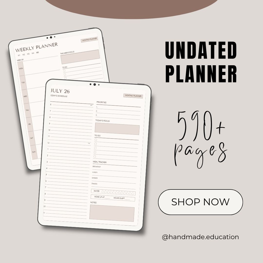 Minimalist planner (EN)
